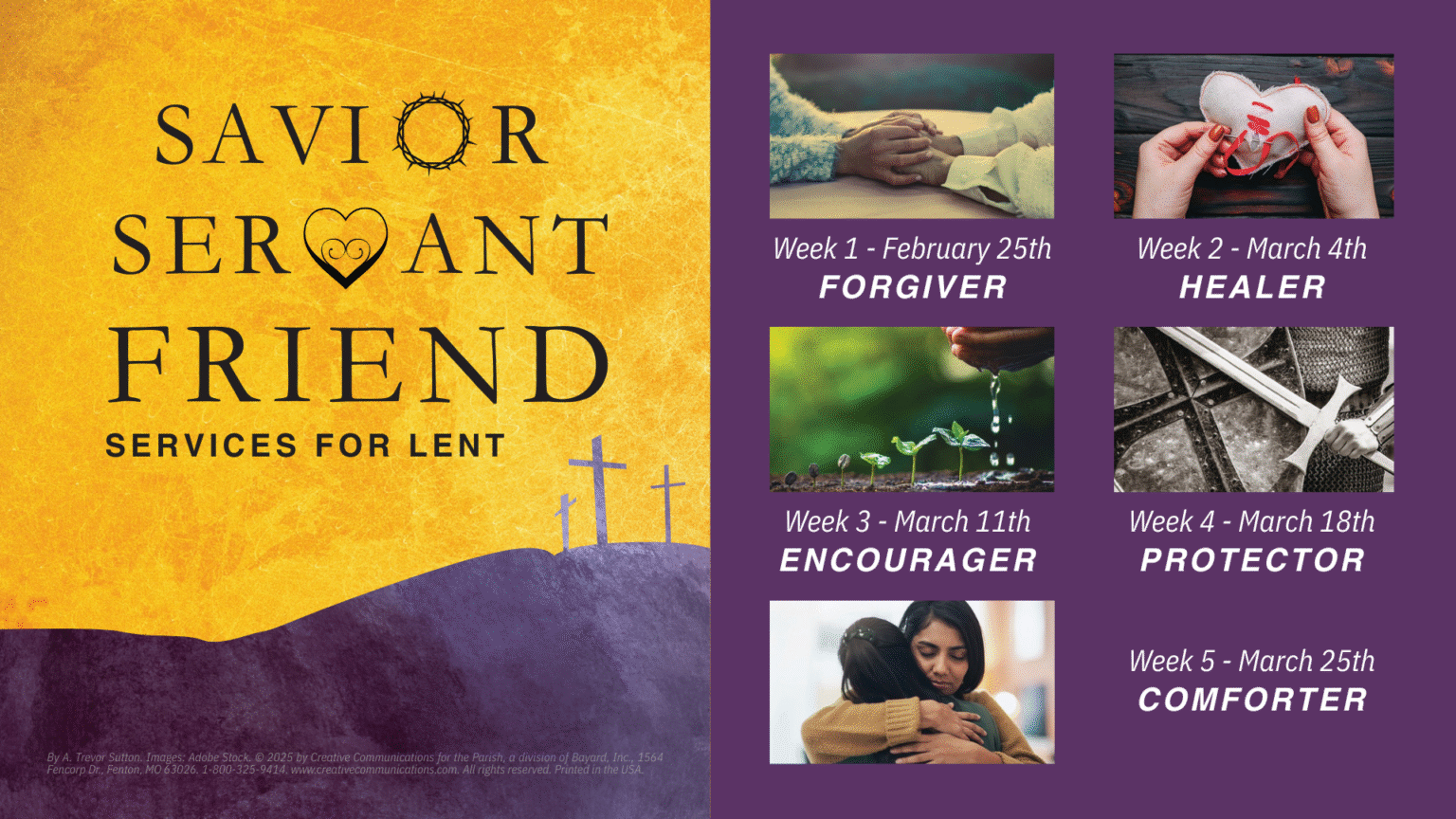 Ash Wednesday and Lent Worship Schedule - St. John's Lutheran Church